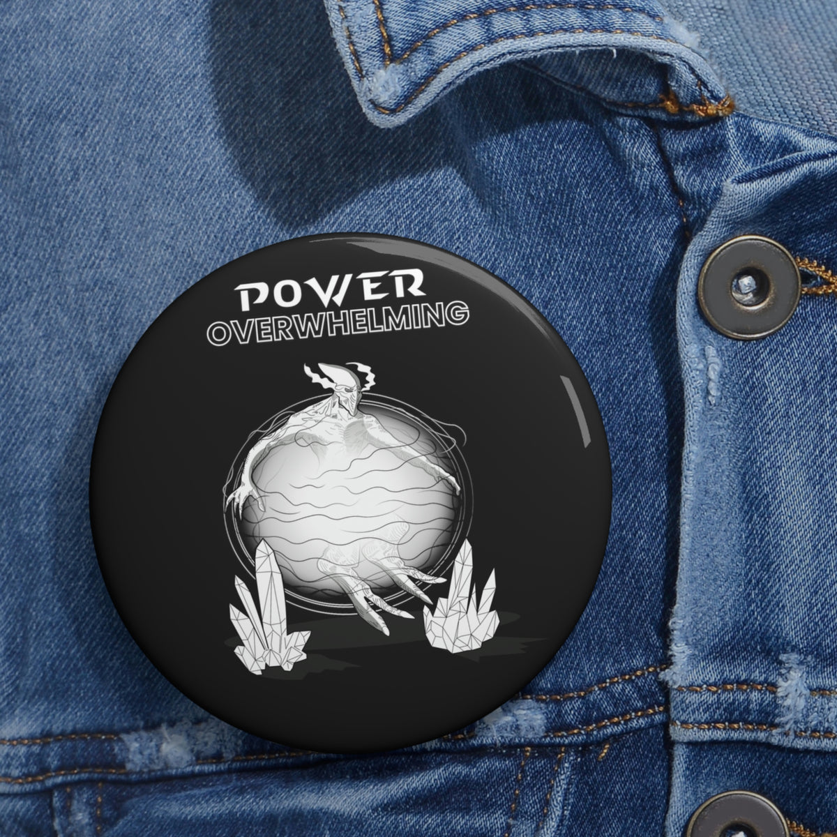 Starcraft - Power Overwhelming - Pin Buttons – Fable Bytes