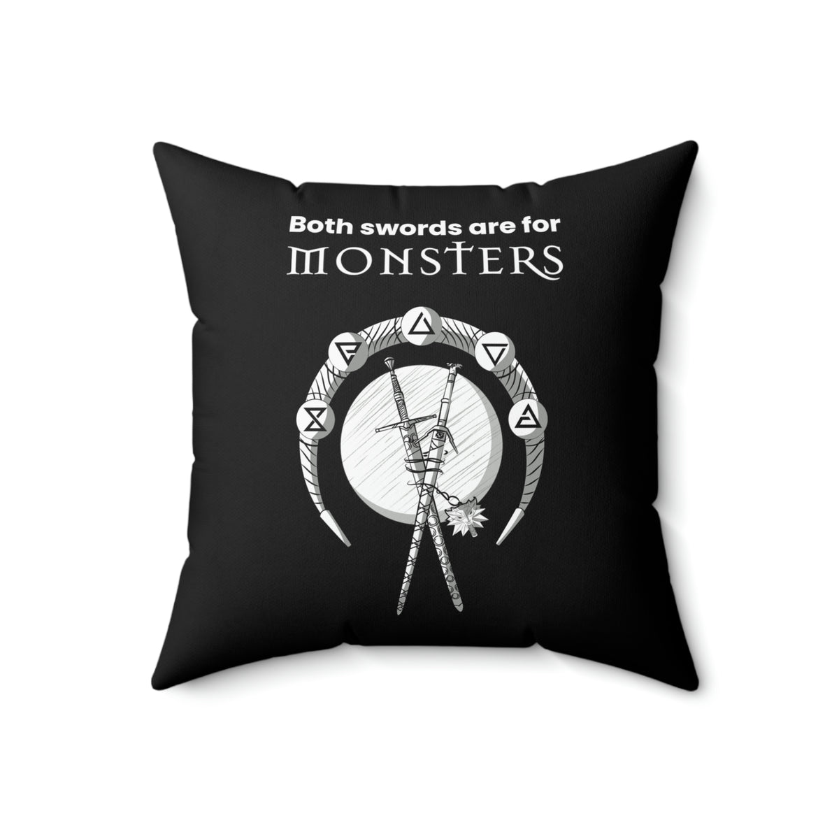 The Witcher - Swords - Pillow – Fable Bytes