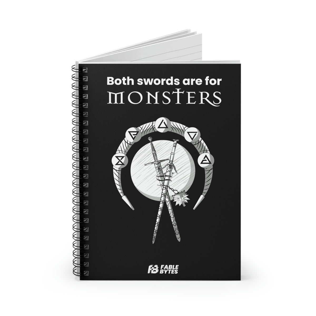 The Witcher - Swords - Spiral Notebook – Fable Bytes