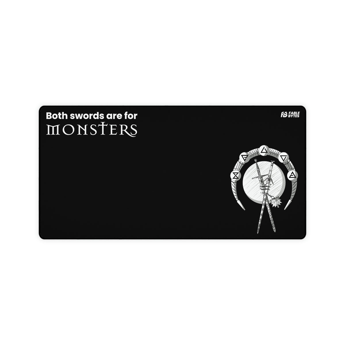 The Witcher - Swords - Desk Mats – Fable Bytes